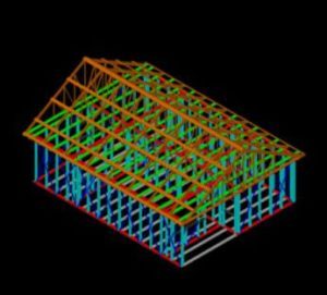 Constructive System Steel 3D DWG Model for AutoCAD • Designs CAD