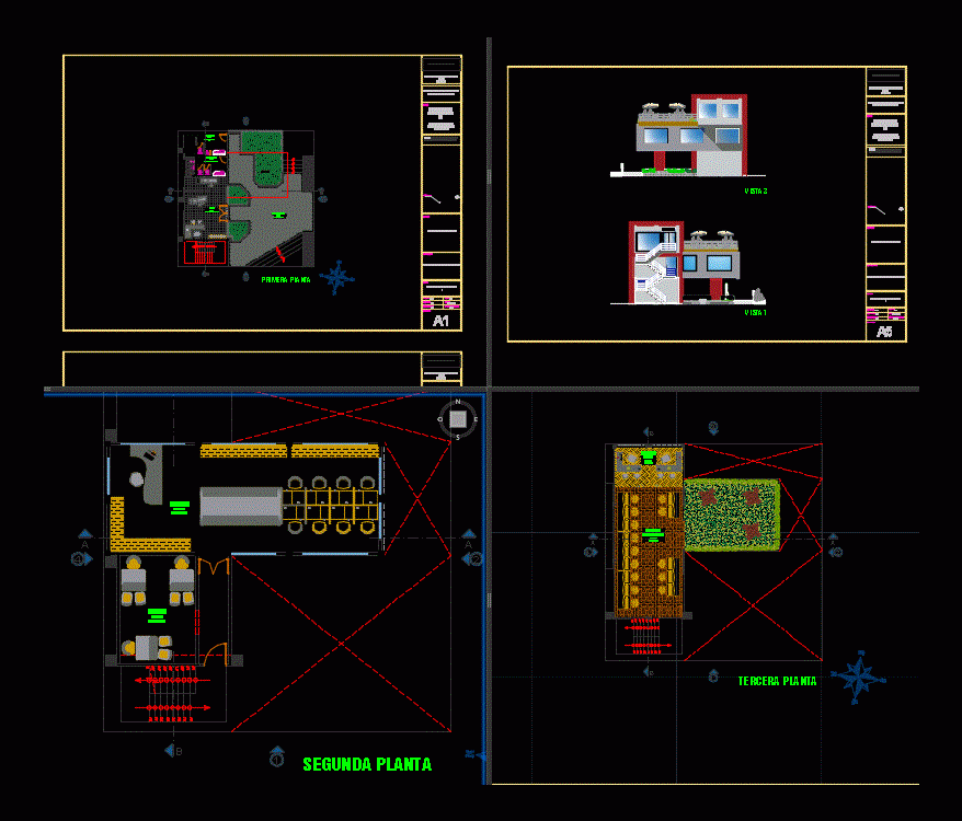 Container Module - 2D DWG Section for AutoCAD • Designs CAD