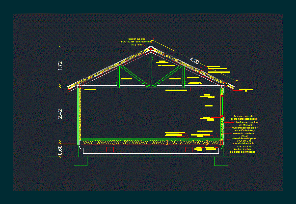 Court Of Steel Frame DWG Detail For AutoCAD Designs CAD