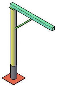 Crane Swivel Design 3D DWG Model for AutoCAD • Designs CAD