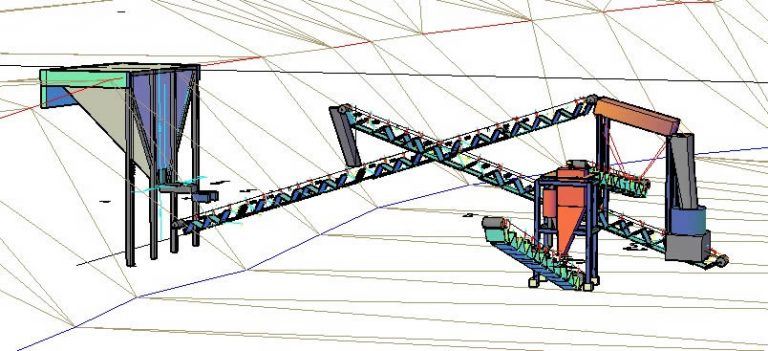 Crushing Plant DWG Elevation for AutoCAD • Designs CAD