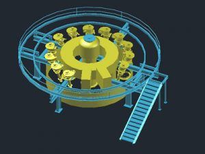 Cyclone Nido 3D DWG Model for AutoCAD • Designs CAD