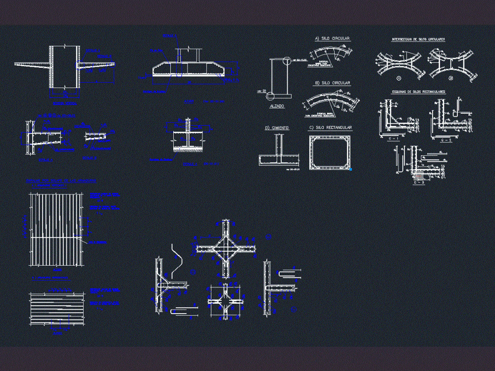 Details Details Reinforced Concrete DWG Section for AutoCAD • Designs CAD