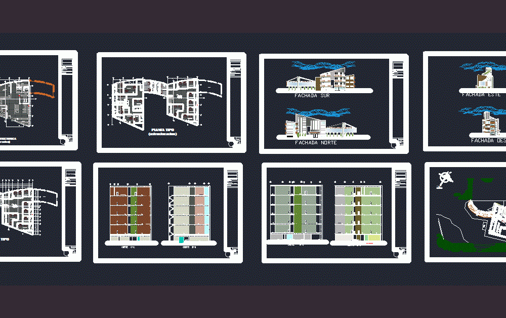Diego Mateo Hotel In Valley DWG Block for AutoCAD • Designs CAD