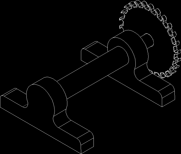 Disk Circular Cut DWG Block for AutoCAD • Designs CAD