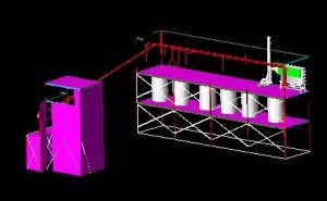 Dust Collector 3D DWG Model for AutoCAD • Designs CAD
