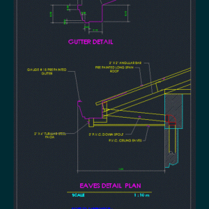 Eaves Detail DWG Plan for AutoCAD | Designs CAD