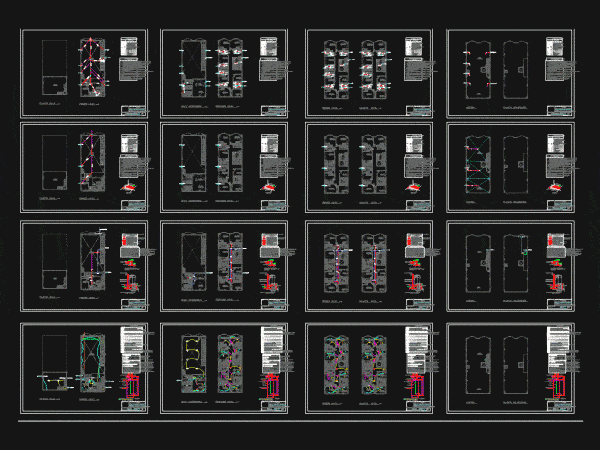 Electric And Sanitary Facilities Vivenda DWG Block for AutoCAD ...