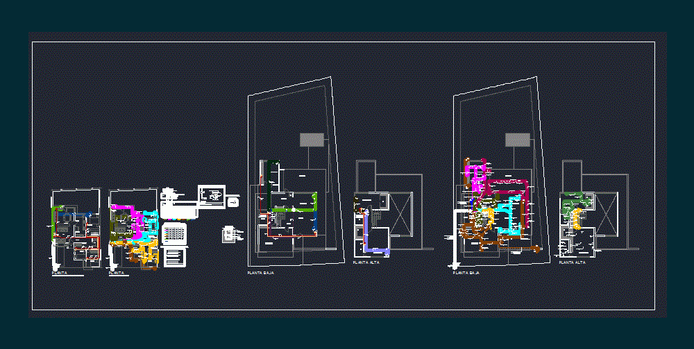 Electrical Installation Family DWG Block for AutoCAD • Designs CAD