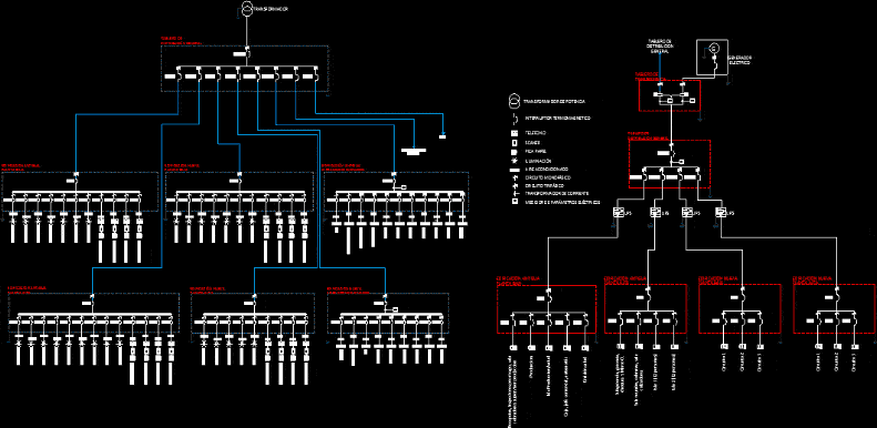 Electrical Schematic Diagram DWG Block For AutoCAD Designs CAD