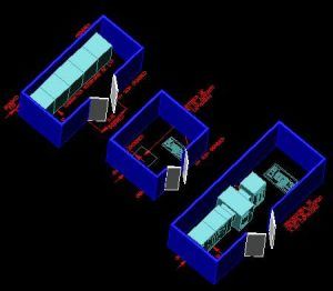 Electrical Station Room 3D DWG Model for AutoCAD • Designs CAD