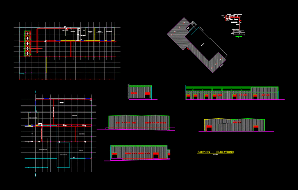 Factory DWG Block for AutoCAD • Designs CAD