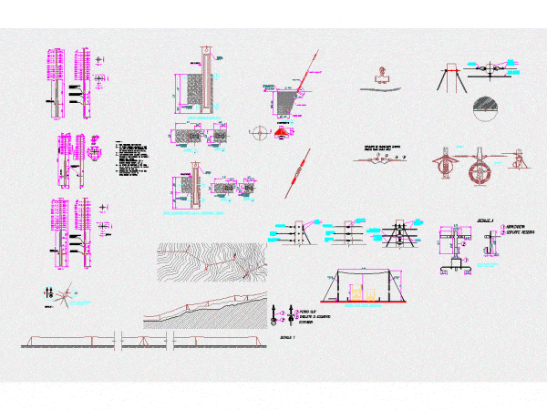 Fiber Optic Hardware Details 2D DWG Detail for AutoCAD • Designs CAD