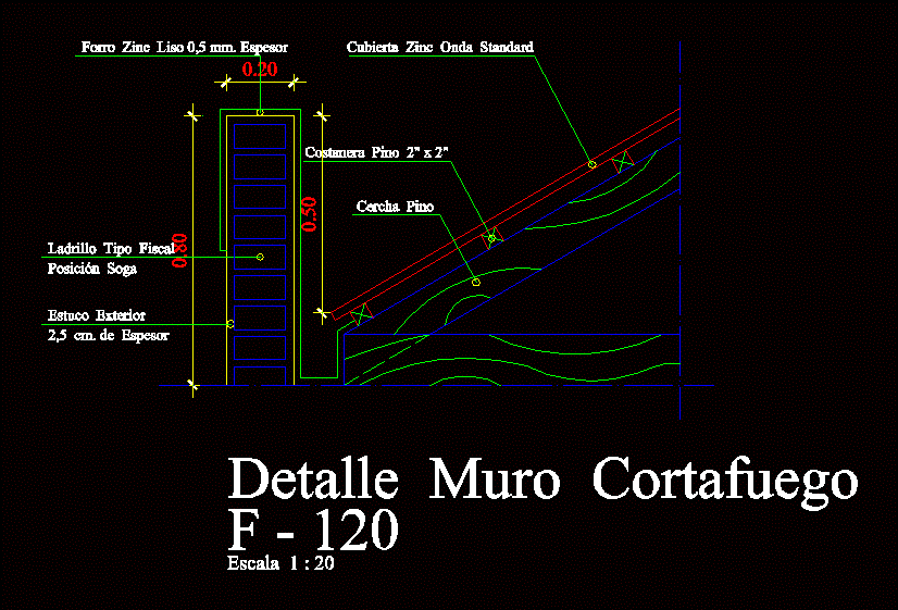 Firewall DWG Block For AutoCAD Designs CAD