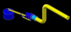 Float Valve D100 DWG Block for AutoCAD • Designs CAD