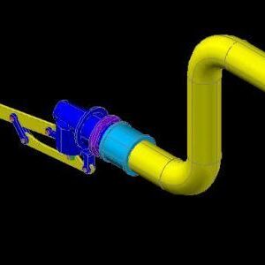 Float Valve D100 DWG Block for AutoCAD | Designs CAD