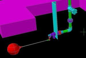 Float Valve D25 DWG Block for AutoCAD | DesignsCAD