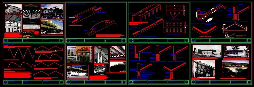 Folded Plate DWG Block for AutoCAD • Designs CAD