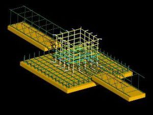 Foundation 3D DWG Model for AutoCAD • Designs CAD