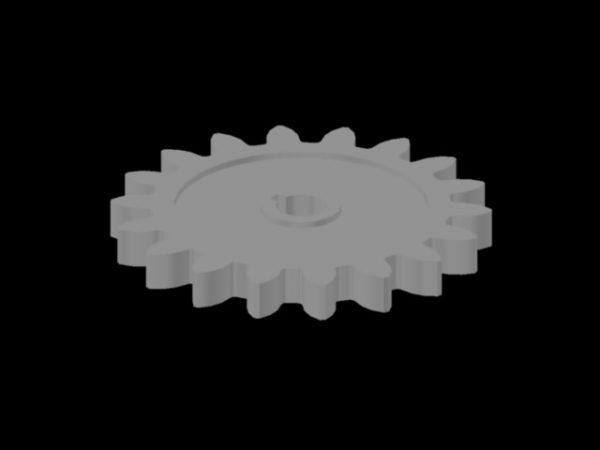 Gear 3D DWG Model for AutoCAD • Designs CAD