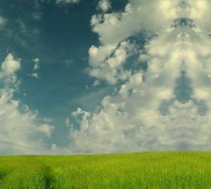 Green Fields Clouds Sky DWG Block for AutoCAD | DesignsCAD