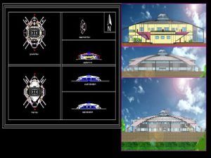 Gym - Sport Plans DOC Plan Word Document • Designs CAD