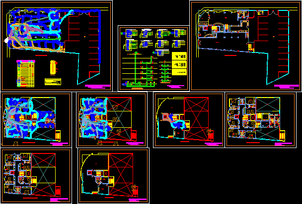 Hotel 3 Stars In Puno With Electric Nets DWG Full Project for AutoCAD ...