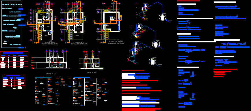 Hydraulic Installation For Housing DWG Block for AutoCAD • Designs CAD