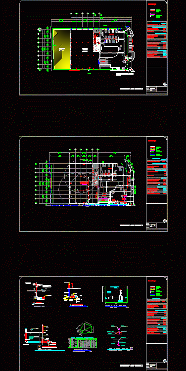 Industrial Building Fire System 3600m2 DWG Block for AutoCAD • Designs CAD