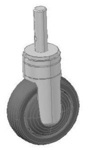 Industrial Wheel 3D DWG Model for AutoCAD • Designs CAD