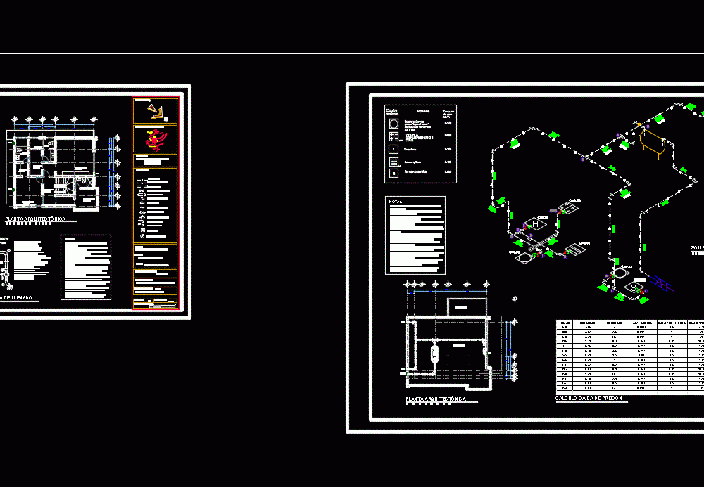 Installation Of Gas In Residential House DWG Detail for AutoCAD ...