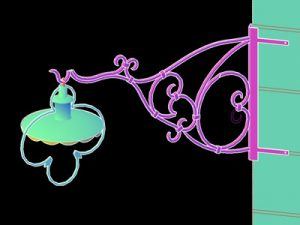 Light Fixture 3D DWG Model for AutoCAD • Designs CAD