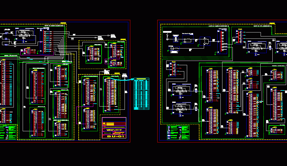 Line Diagram Offices DWG Block for AutoCAD • Designs CAD