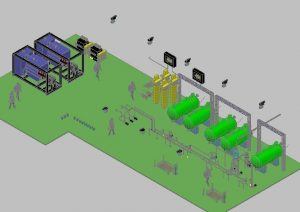 Machines Room 3D DWG Model for AutoCAD • Designs CAD