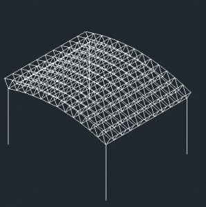 Metal Frame DWG Elevation for AutoCAD • Designs CAD