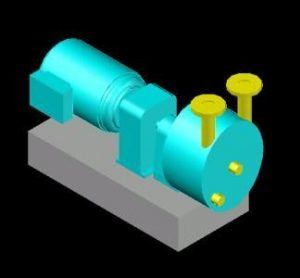 Metering Pump DWG Block for AutoCAD • Designs CAD