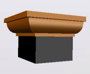 Modeling : Quarter Round DWG Model for AutoCAD • Designs CAD