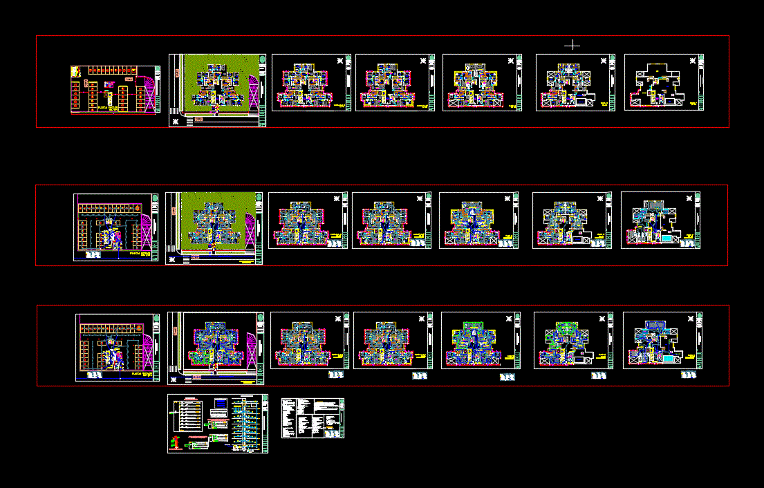 Multi Electrical Installations DWG Detail for AutoCAD • Designs CAD