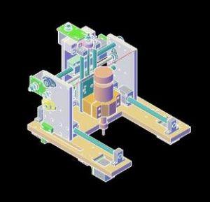 Numerical Control Machine 3D DWG Model for AutoCAD • Designs CAD