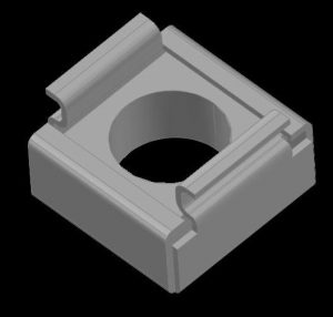 Nut 3D DWG Model for AutoCAD • Designs CAD