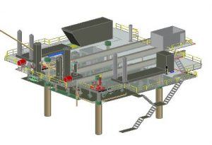 Oil Rig - 3D DWG Model for AutoCAD • Designs CAD