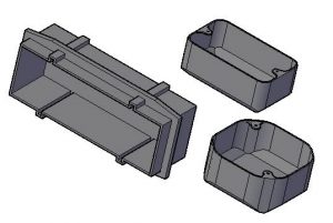 Outlet Boxes DWG Model for AutoCAD • Designs CAD