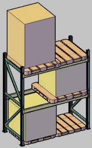 Pallet Rack 3D DWG Model for AutoCAD • Designs CAD