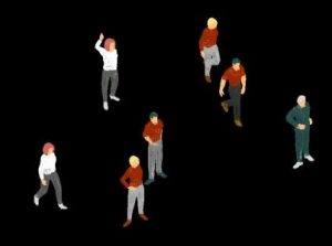 People 3D DWG Model for AutoCAD • Designs CAD