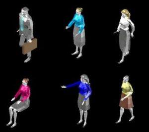 Person 3D DWG Model for AutoCAD • Designs CAD