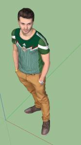 Person 3D SKP Model for SketchUp | DesignsCAD