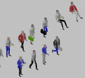 Persons 3D DWG Model for AutoCAD • Designs CAD