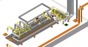 Platform Access To Valves - Measuring Slide 3D DWG Model for AutoCAD ...