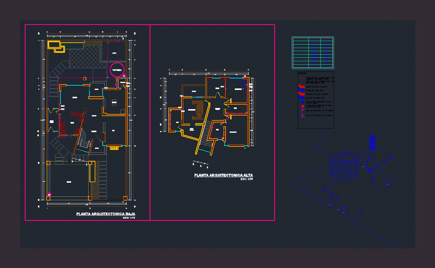 Plumbing Installation DWG Block For AutoCAD Designs CAD