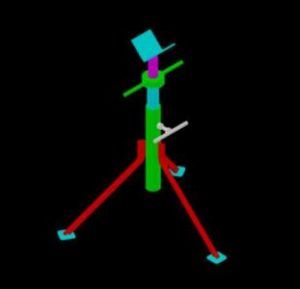 Power Screw 3D DWG Model for AutoCAD • Designs CAD